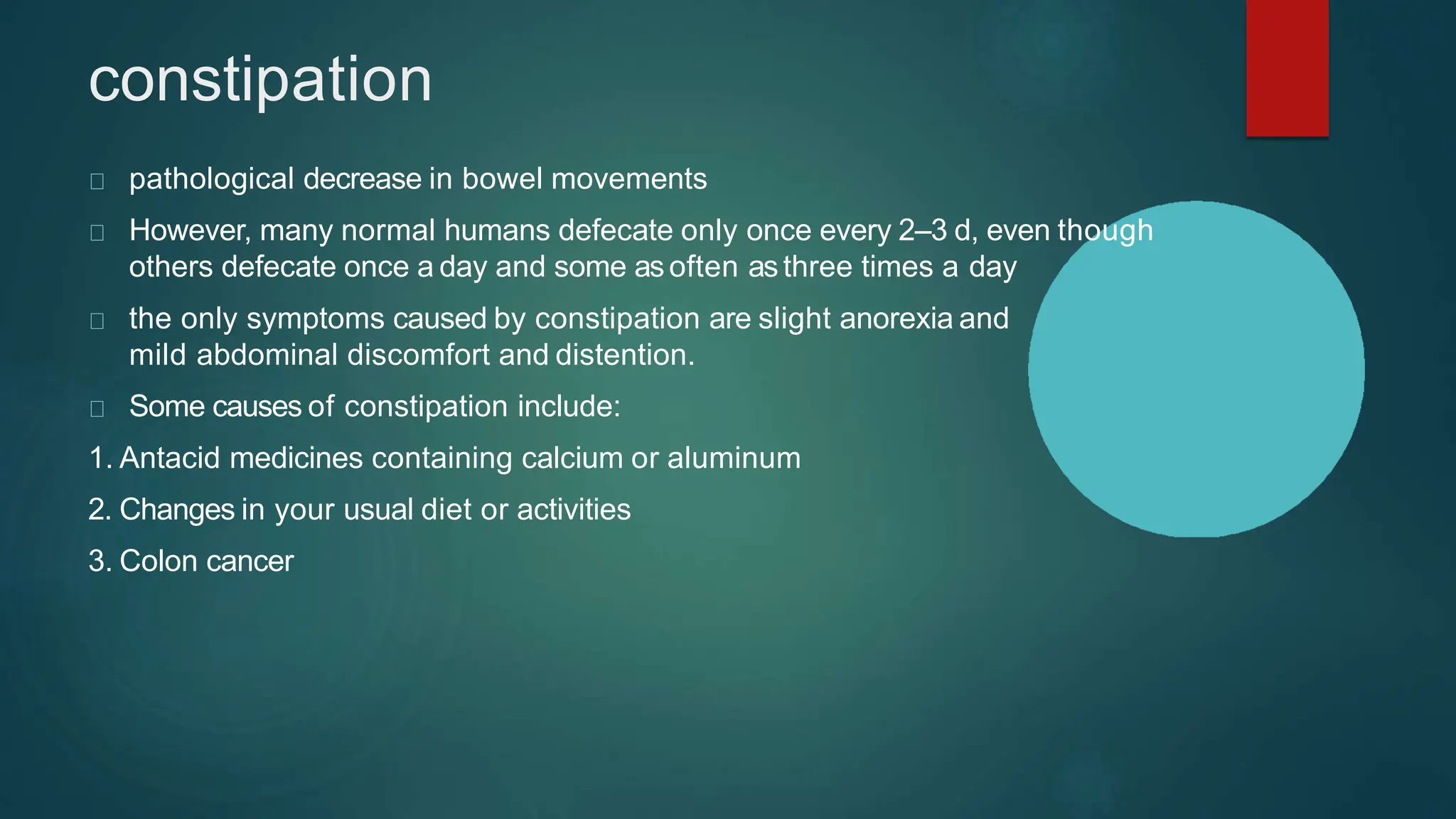 large intestine disorders signs and anatomy | PPTX