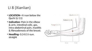 Large Intestine meridian introduction, pathway and indications.pptx
