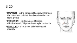 Large Intestine meridian introduction, pathway and indications.pptx