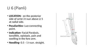 Large Intestine meridian introduction, pathway and indications.pptx