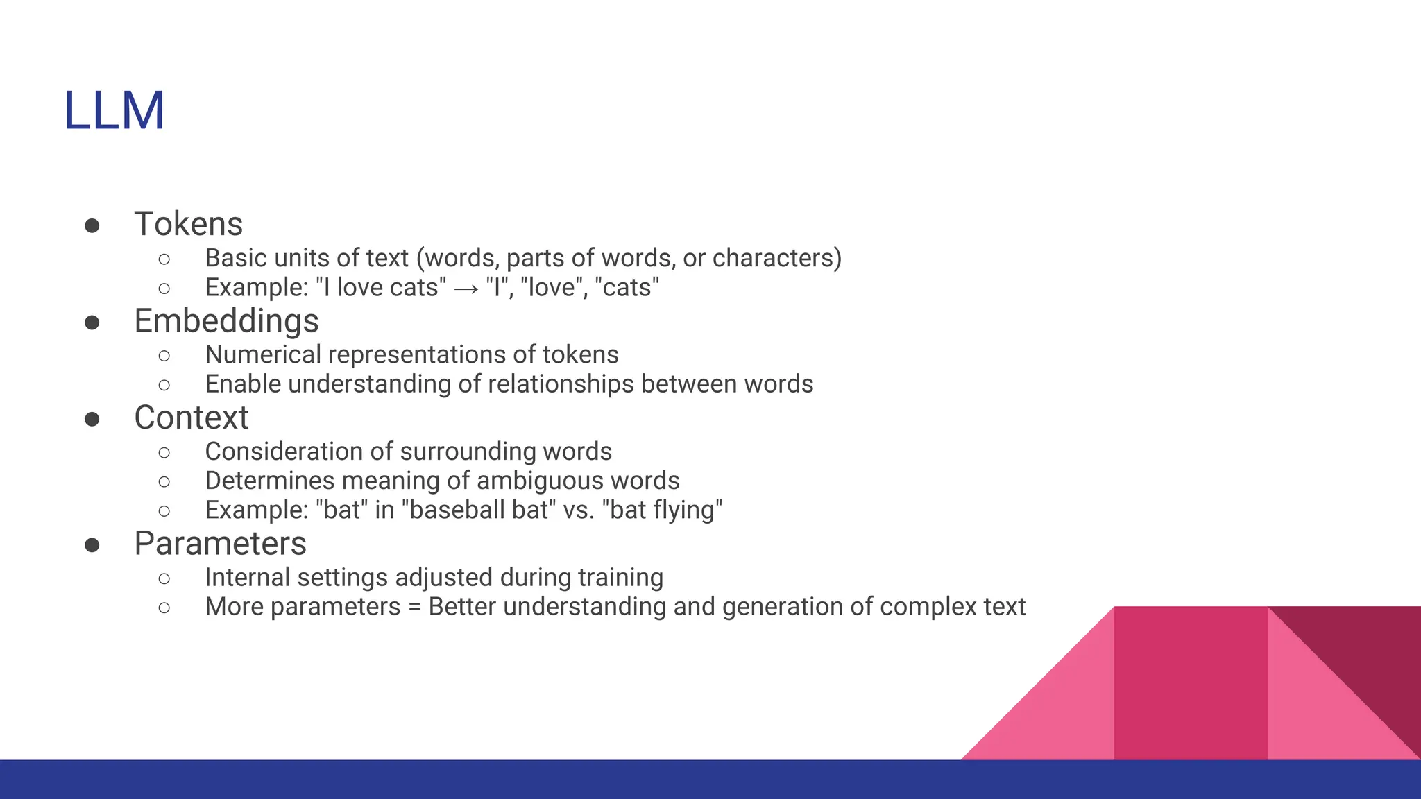Large Language Model (LLM) and it’s Geospatial Applications | PPTX