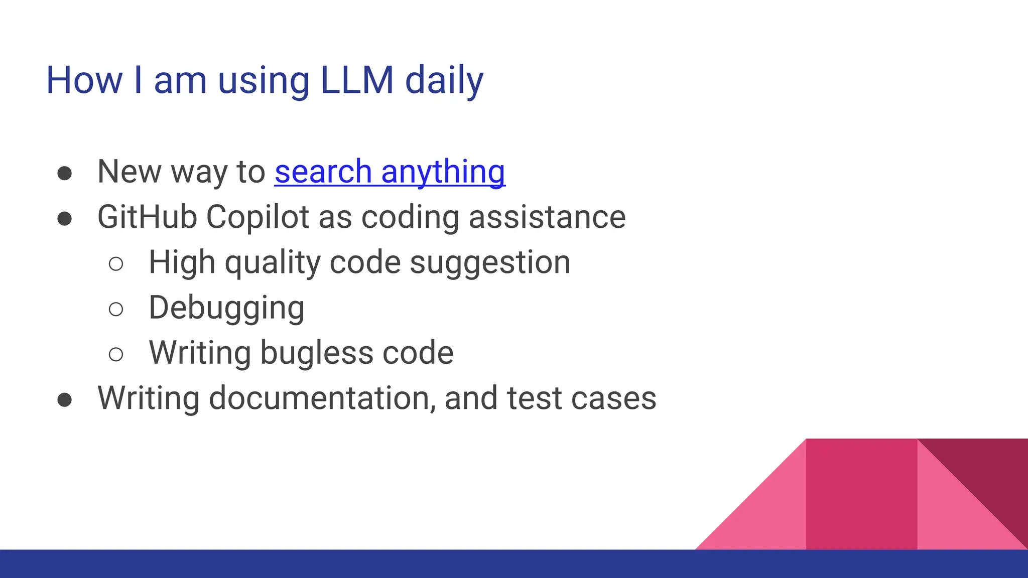 Large Language Model (LLM) and it’s Geospatial Applications | PPTX