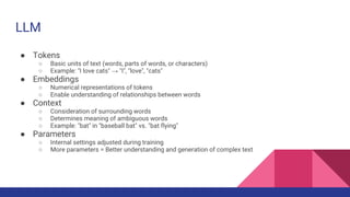 Large Language Model (LLM) and it’s Geospatial Applications | PPTX