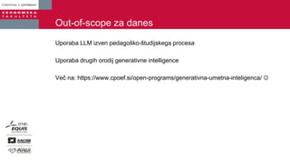 Large language models in higher education | PPTX | Business | Business and Finance