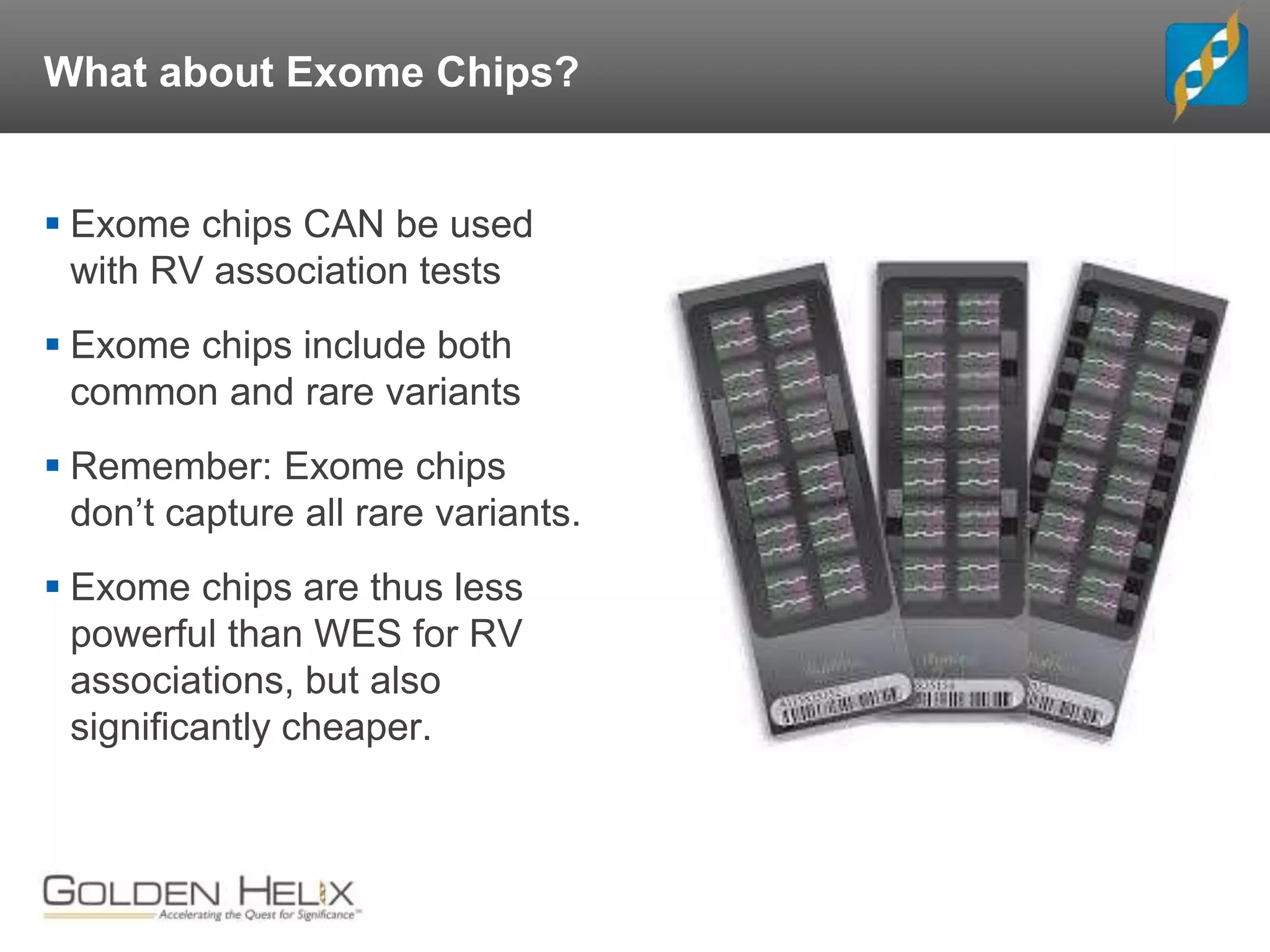 Rare Variant Analysis Workflows: Analyzing NGS Data in Large Cohorts | PPTX