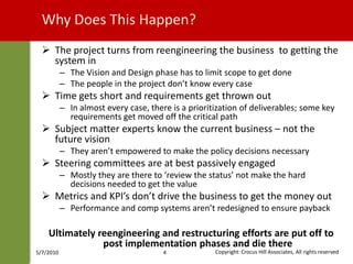 Large Project Value Realization | PDF