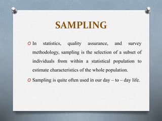 Large sample theory | PPTX