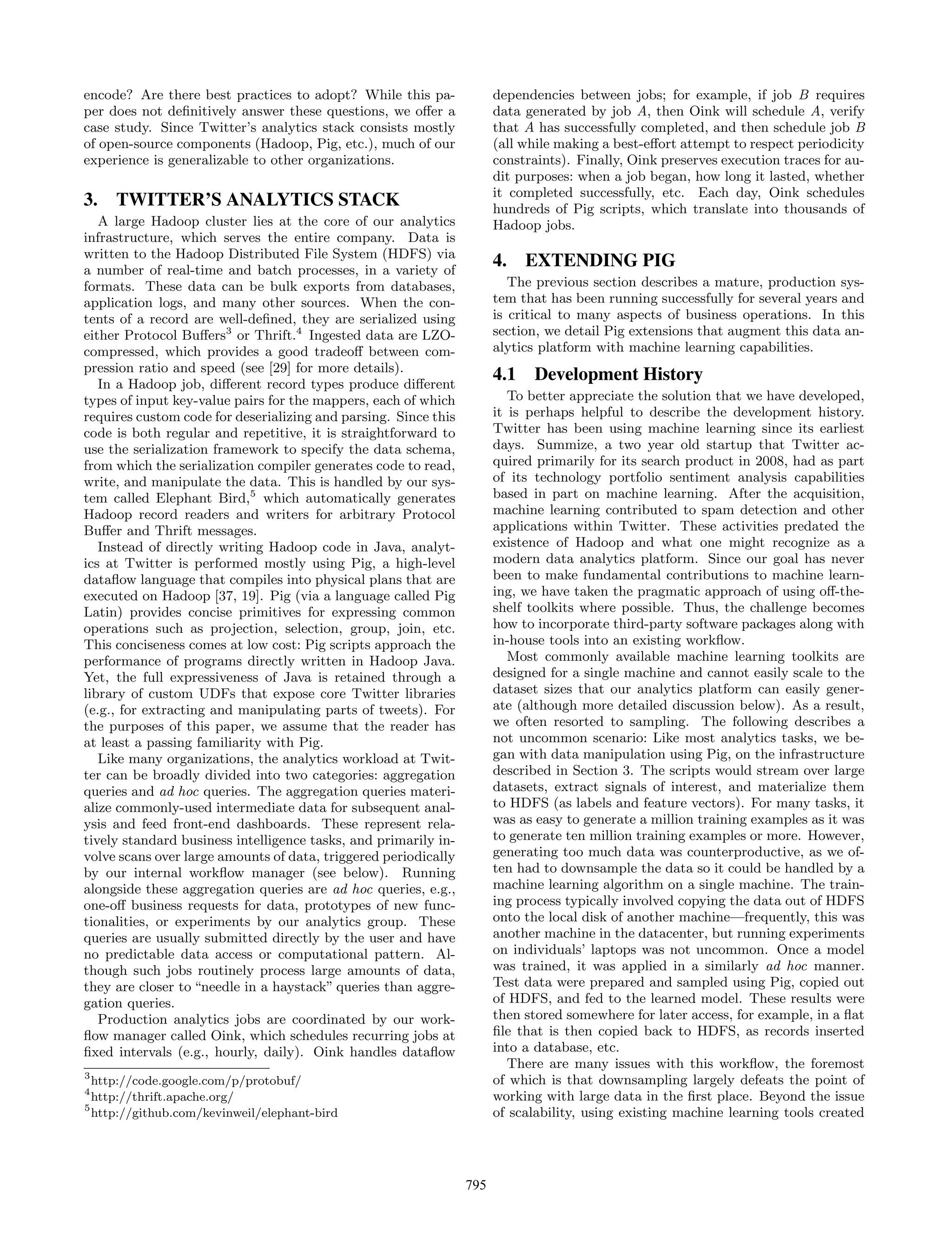 Large-Scale Machine Learning at Twitter | PDF