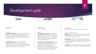 Large scale agile frameworks | PPT
