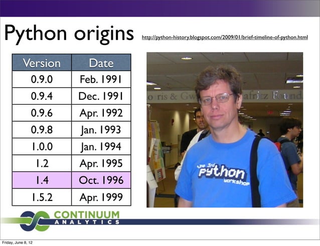 Large Scale Array Oriented Computing With Python Ppt Free Download 8770