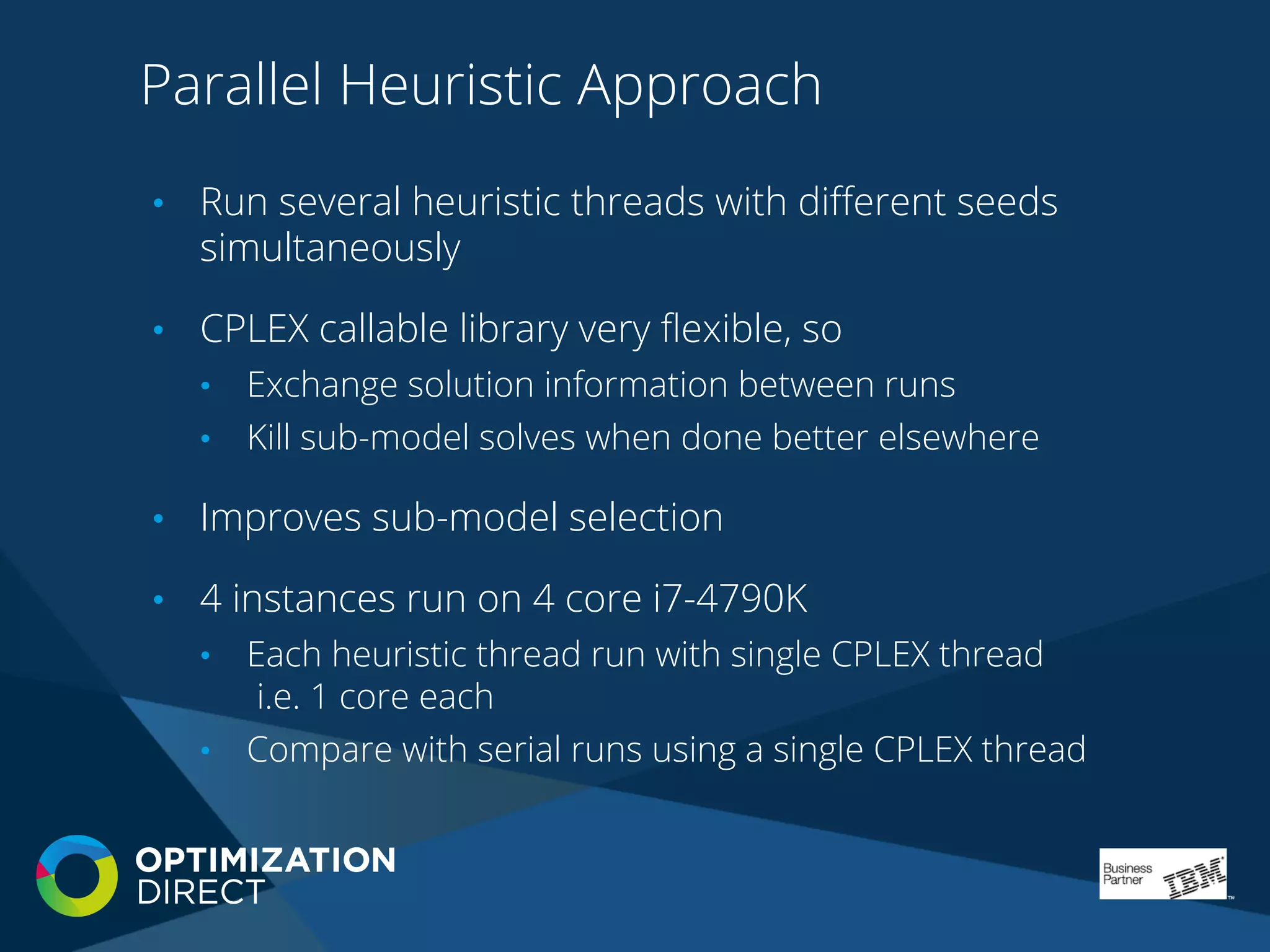 CPLEX Optimization Studio, Modeling, Theory, Best Practices and Case Studies | PDF