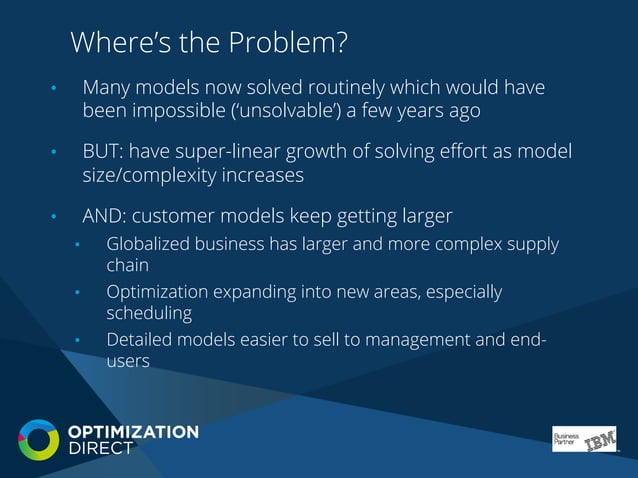 CPLEX Optimization Studio, Modeling, Theory, Best Practices and Case ...