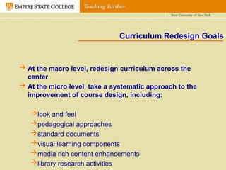 Large Scale Curriculum Redesign Powerpoint | PPT