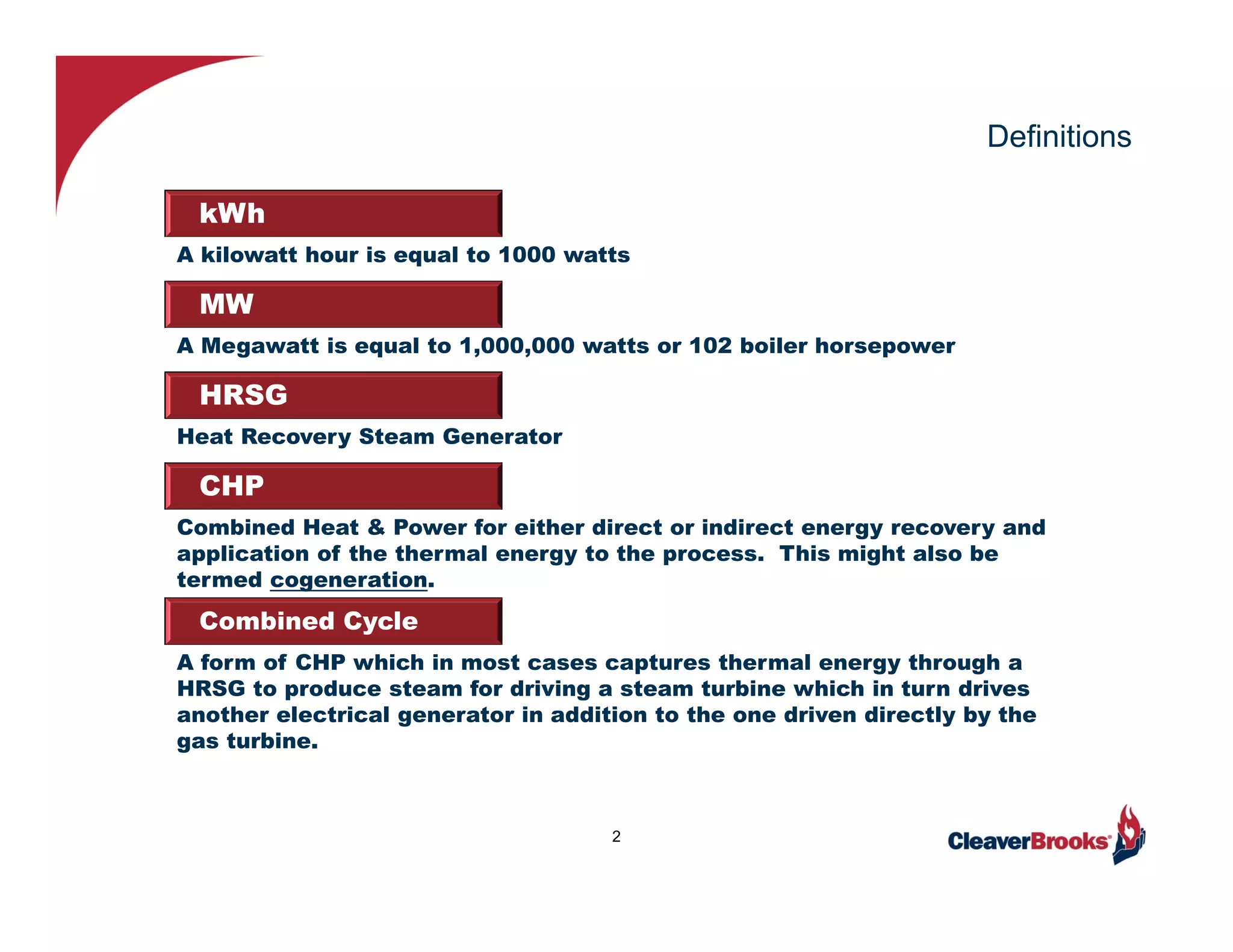 Large scale energy recovery ppt HRSG | PPT