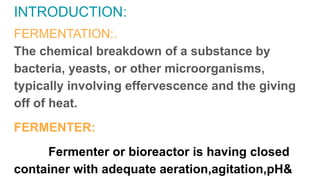 Large scale fermentation (1) | PDF