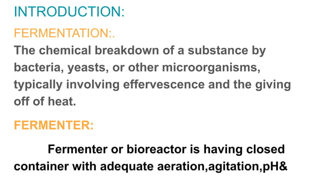 Large scale fermentation (1) | PDF