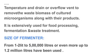 Large scale fermentation (1) | PDF