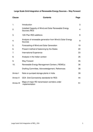 Large Scale Grid Integration of Renewable Energy Sources - Way Forward ...