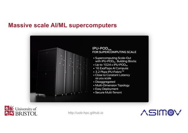 Implementing AI: High Performance Architectures: Large scale HPC hardware in the age of AI | PPT