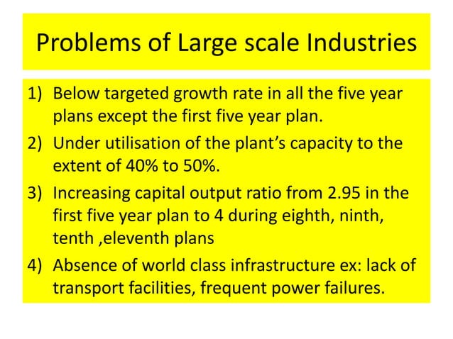 Large scale& Small scale industries in India. | PPTX | Small and Medium ...