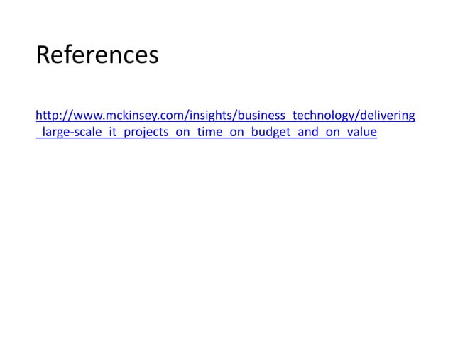 Large scale it projects | PPT