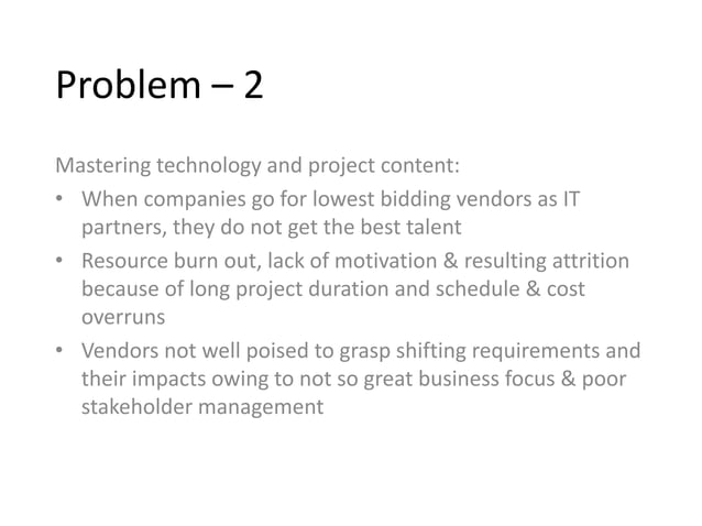 Large scale it projects | PPT