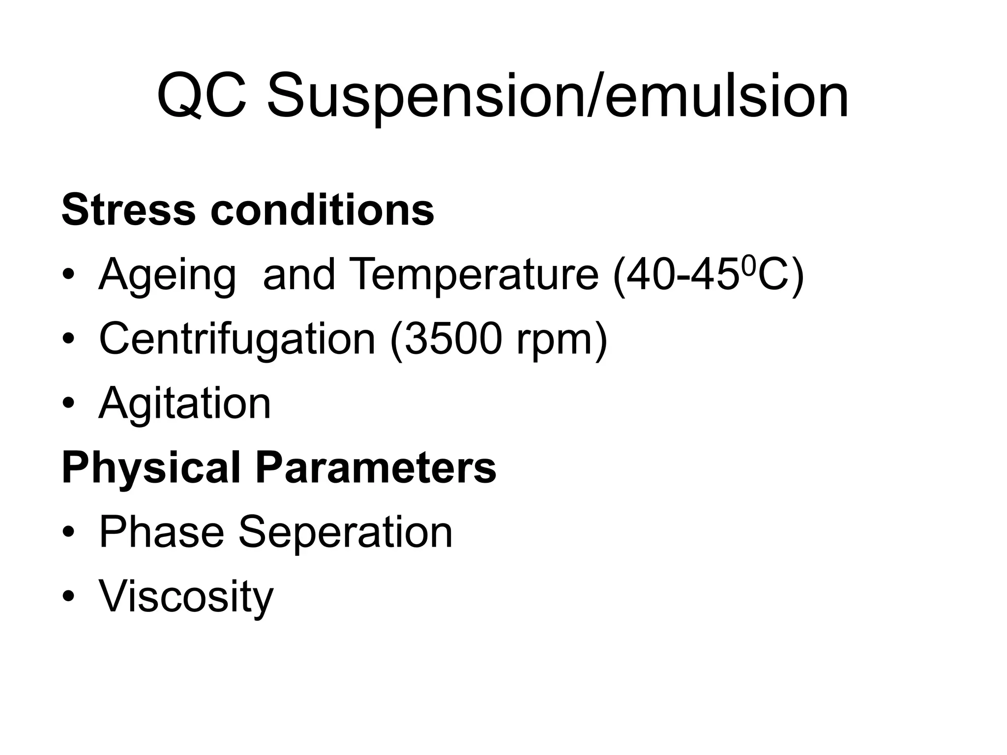Large scale manufacture of suspension emulsion sb | PDF