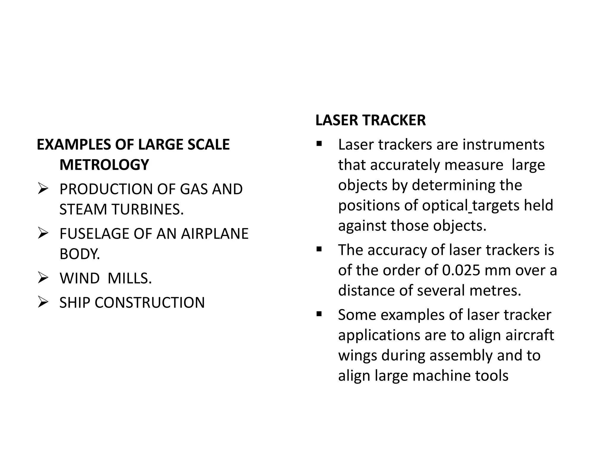 Large Scale Metrology Pptx Physics Science