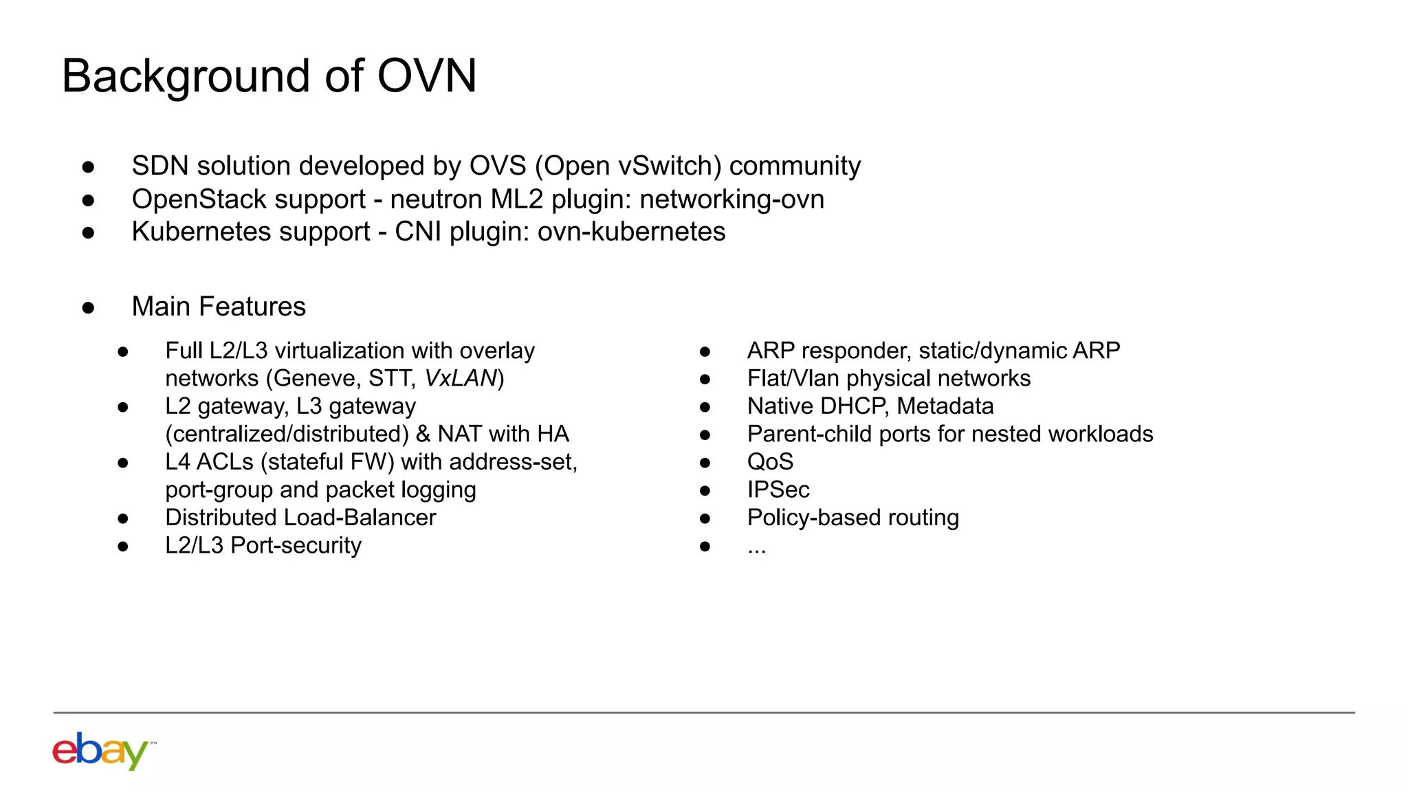 Large scale overlay networks with ovn: problems and solutions | PDF