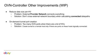 Large scale overlay networks with ovn: problems and solutions | PDF