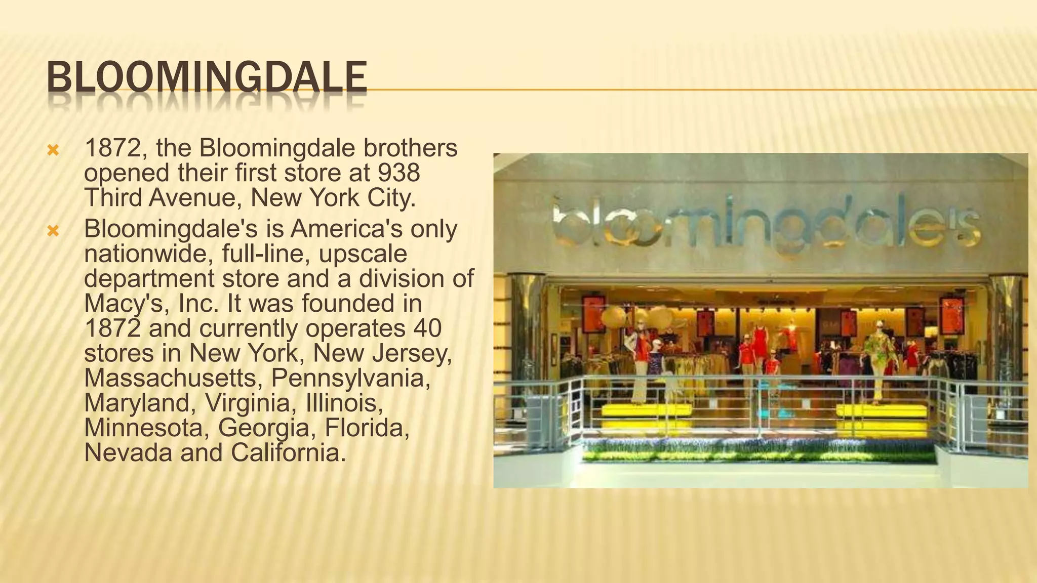 Large scale retail format | PPTX