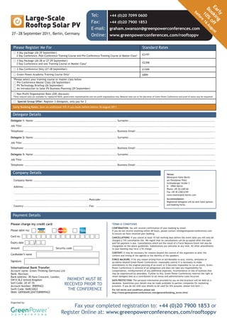 Large Scale Rooftop Pv Brochure | PDF