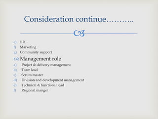 Large scale software development | PPTX