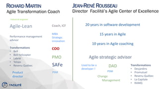 Large scale agile transformation: Field report | PDF