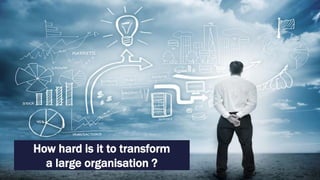 Large scale agile transformation: Field report | PDF