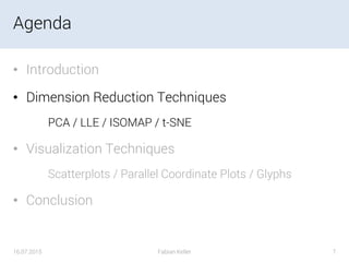 High Dimensional Data Visualization | PDF