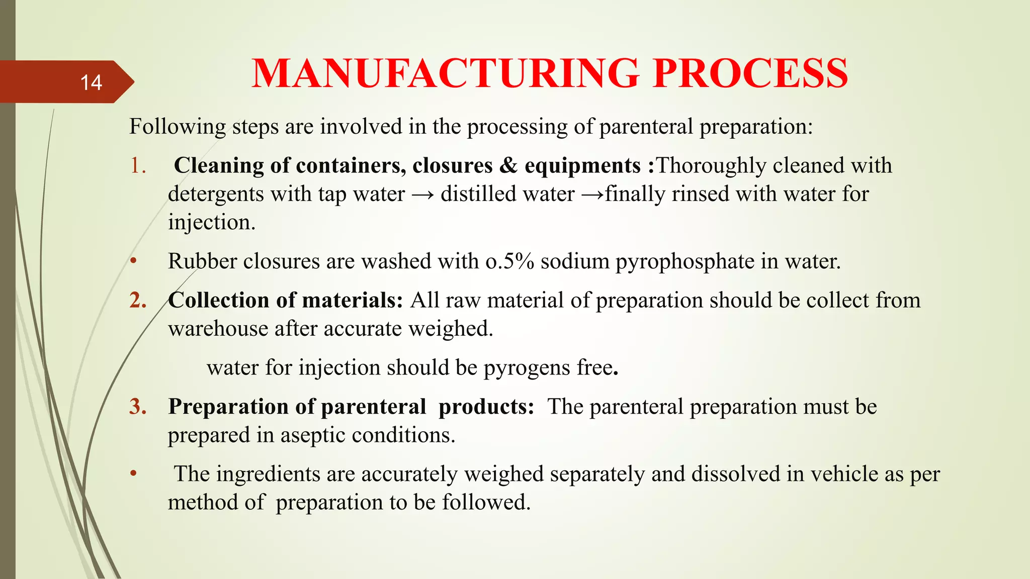 Large & Small Volume Parenteral | PPTX