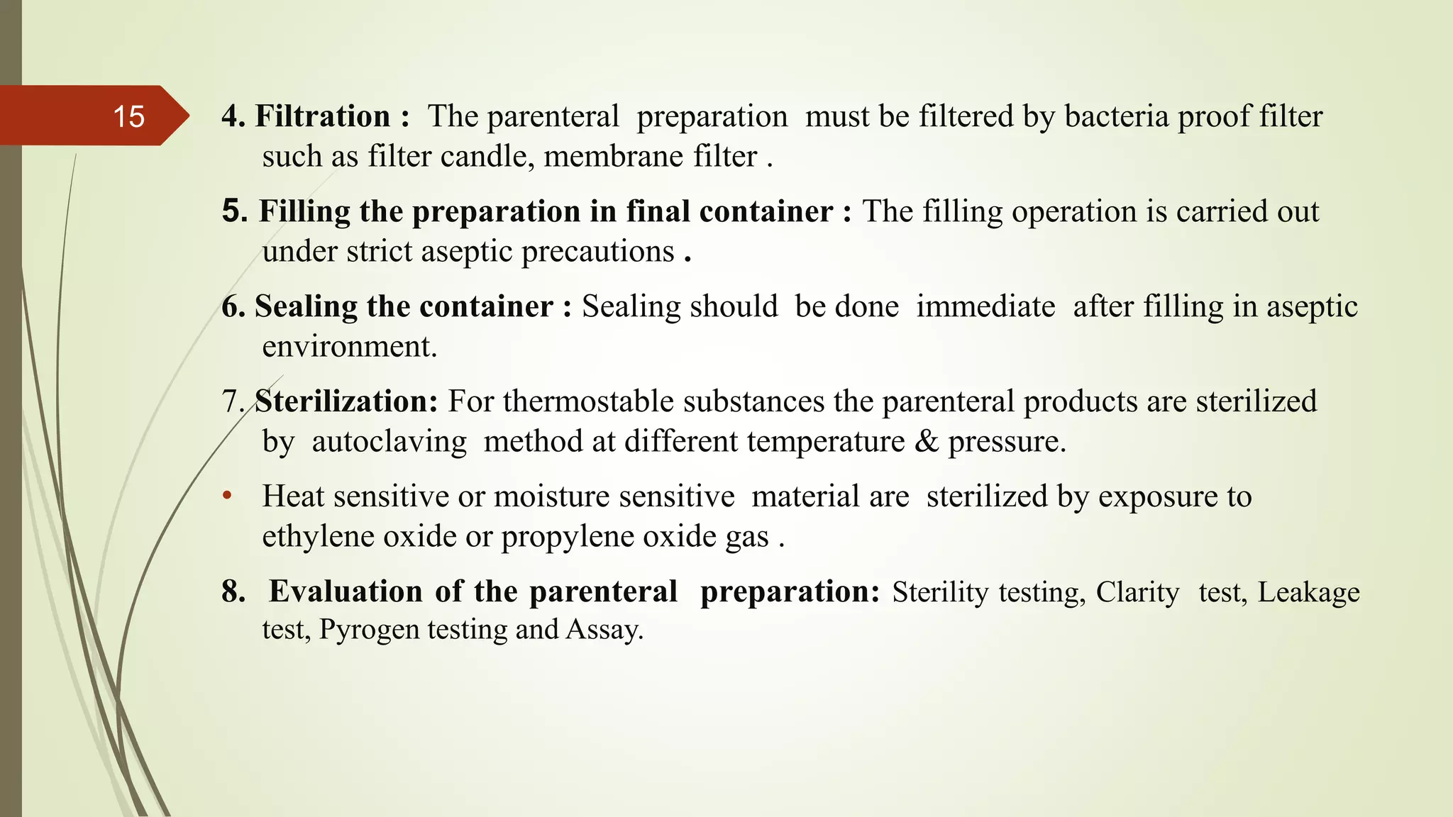 Large & Small Volume Parenteral | PPTX