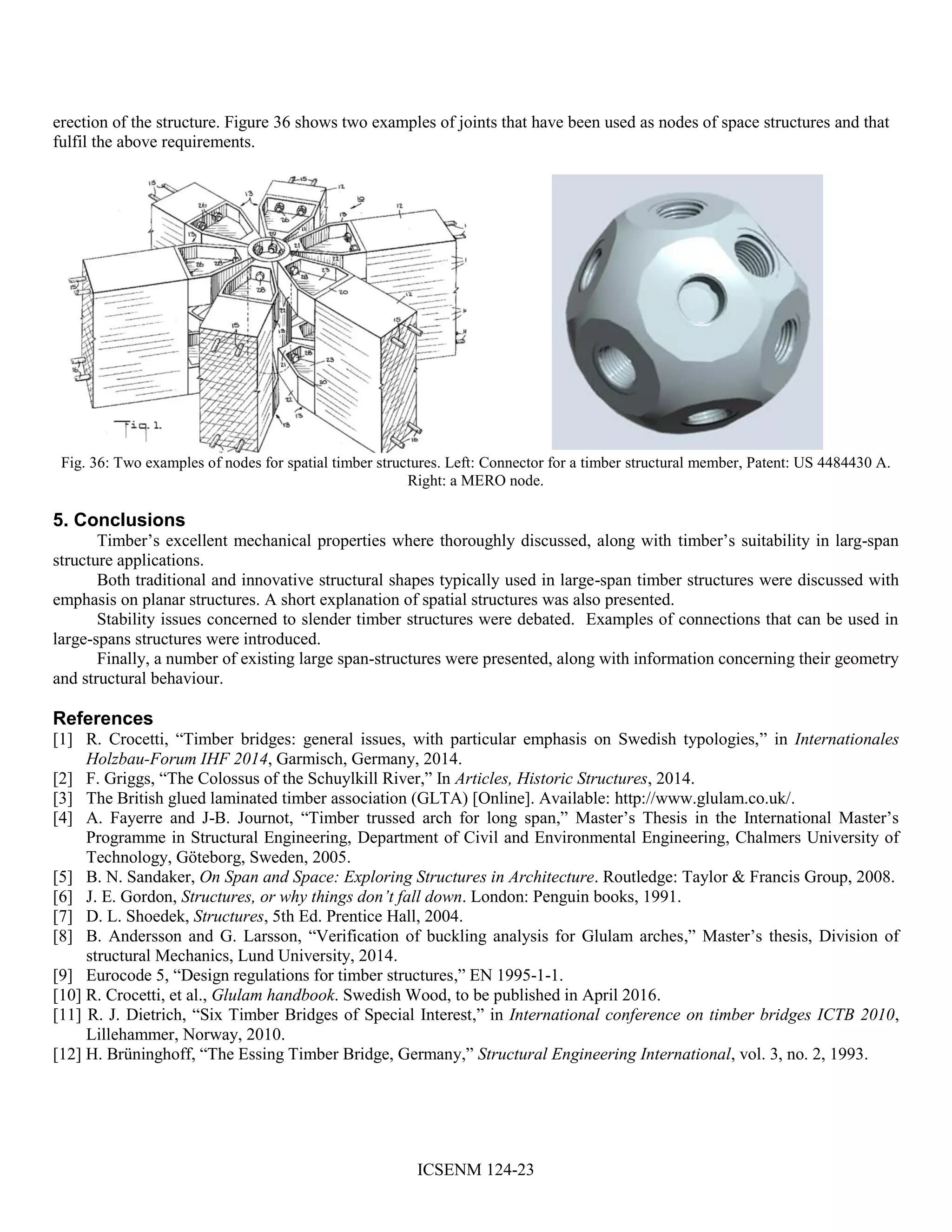 Large span timber structure | PDF