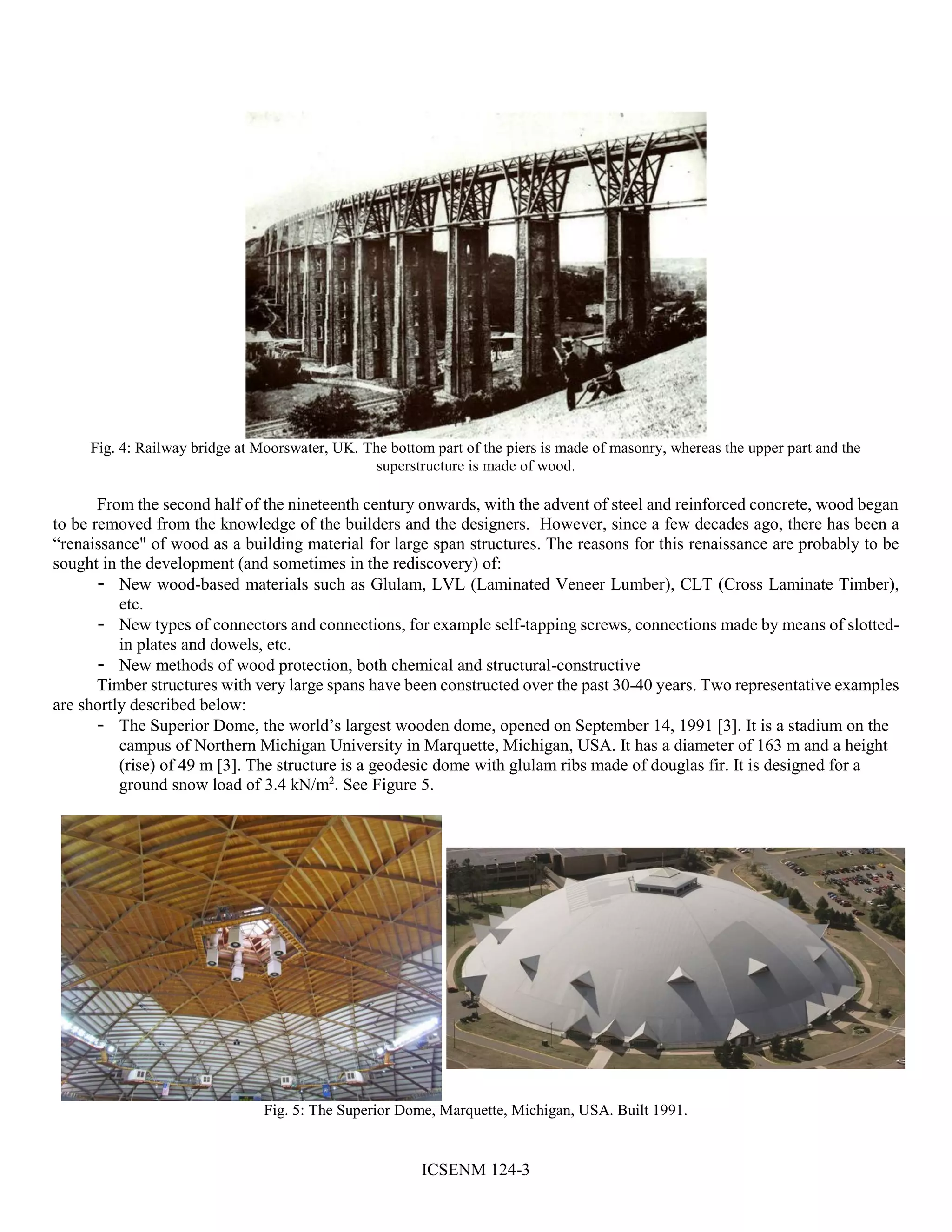 Large span timber structure | PDF