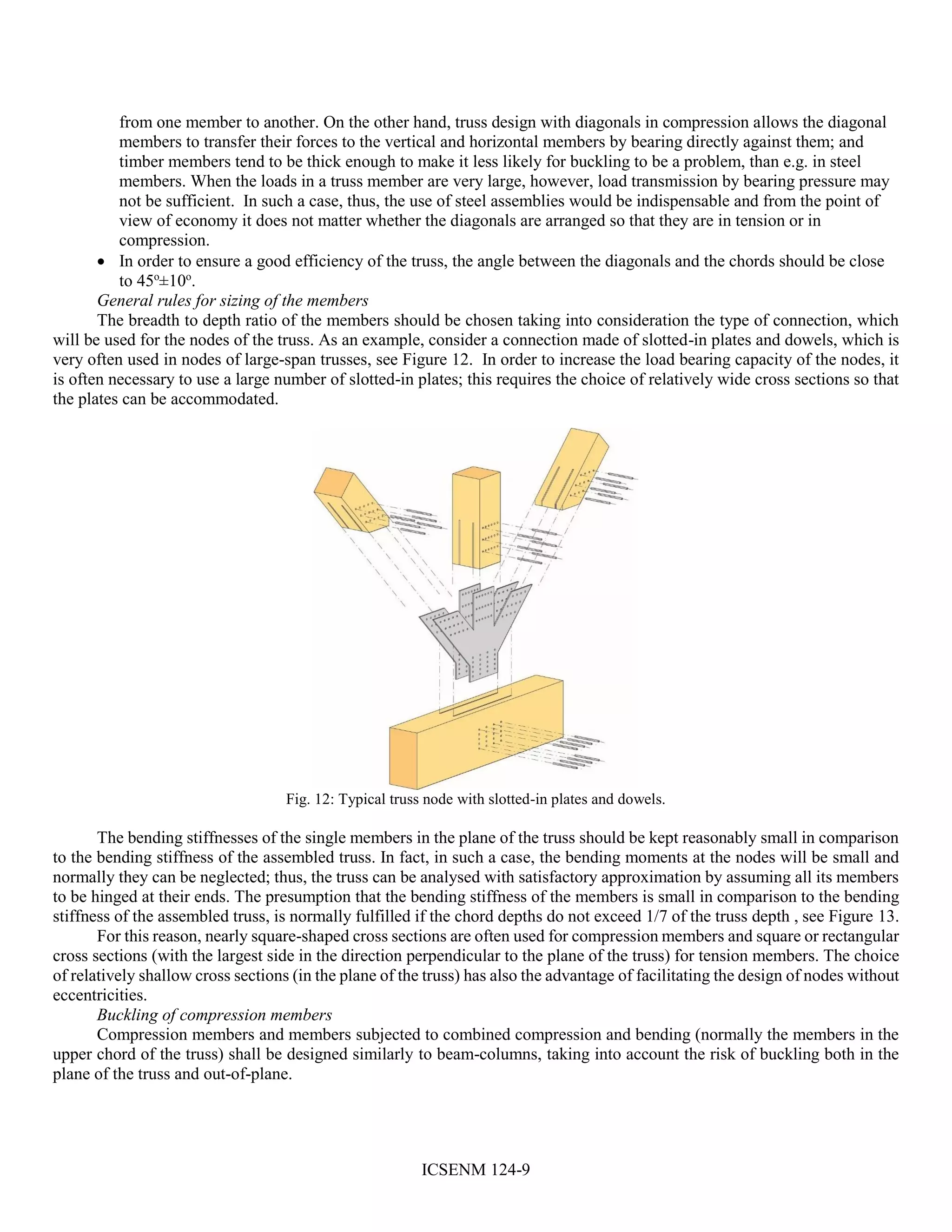 Large span timber structure | PDF