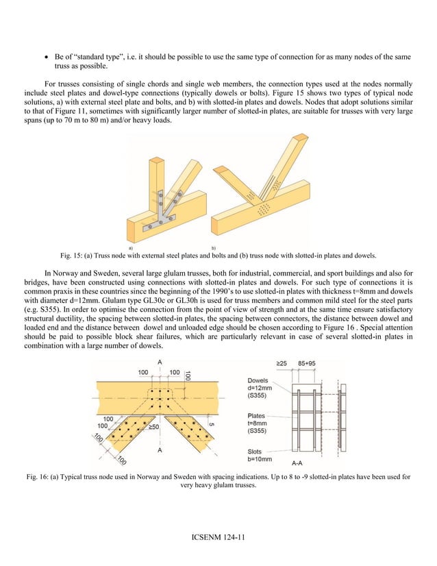 Large span timber structure | PDF