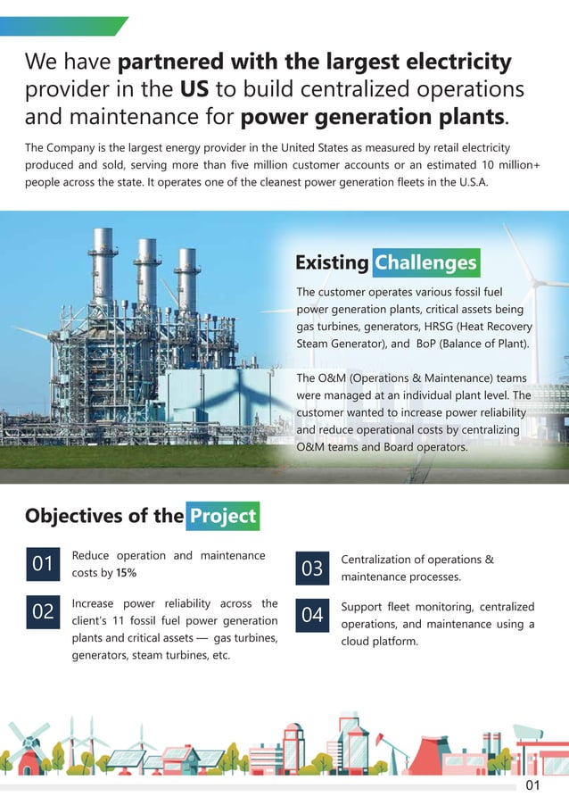 Largest Electricity provider in the US- Case Study | PDF