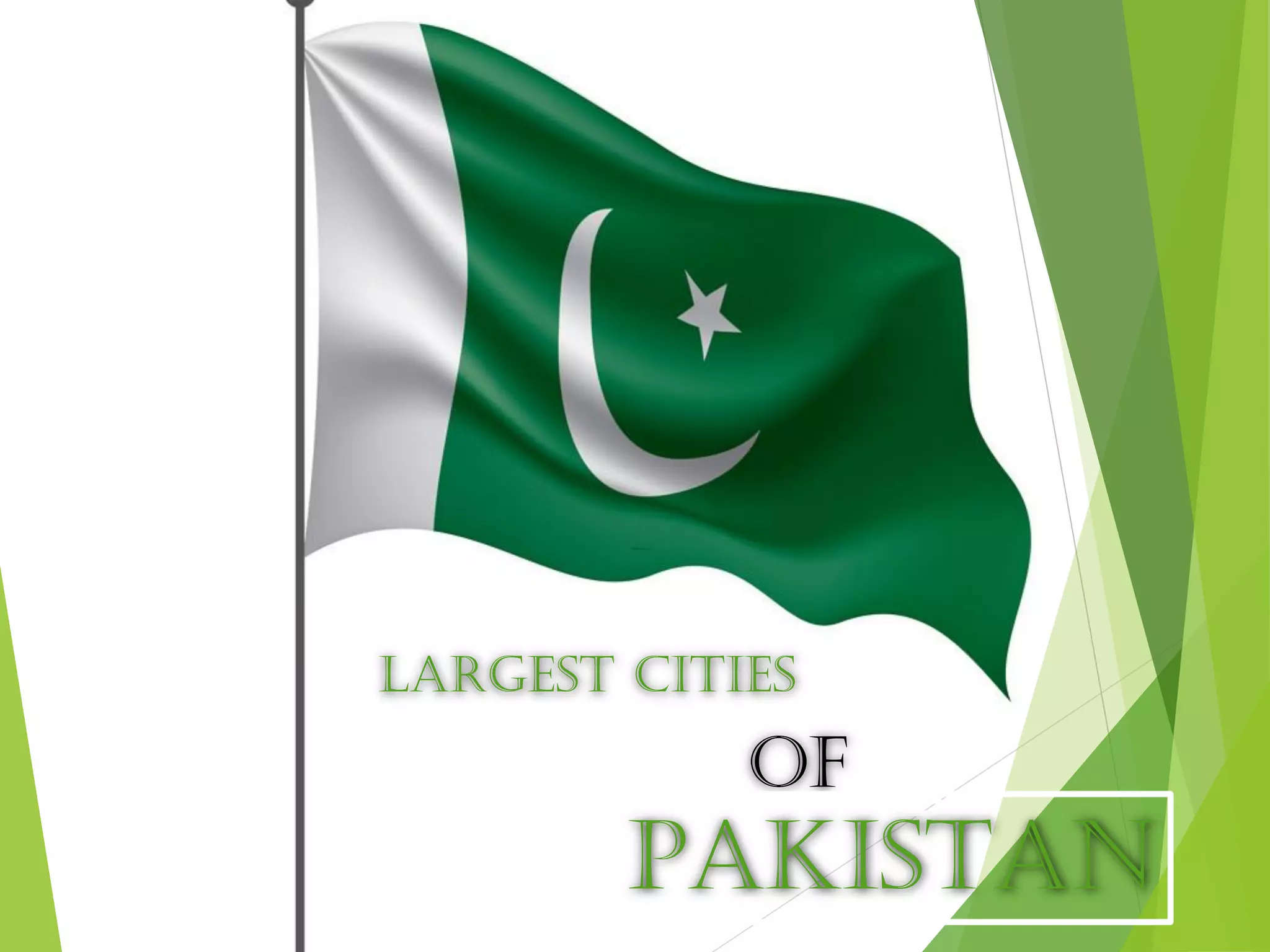 LARGEST CITIES OF PAKISTAN1.pdf