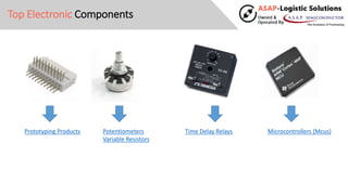 ASAP Logistic Solutions - Electronic Components Distributor | PPTX ...