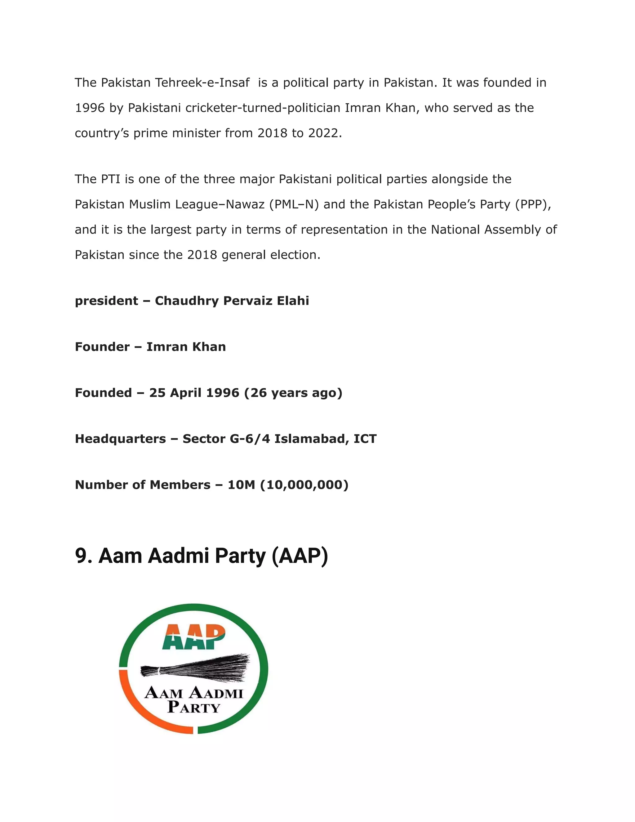 Largest political party in the world.pdf | Elections | Politics