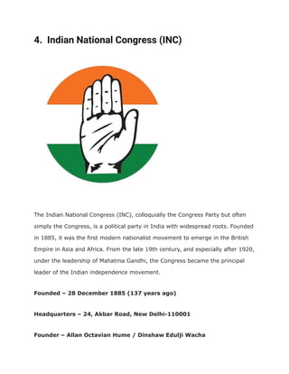 Largest political party in the world.pdf