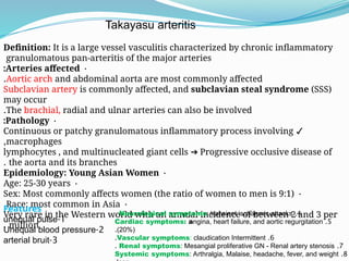 large vessel vasculitis.rheumatology ppt | PPTX