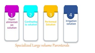 Large volume parenterals | PPTX
