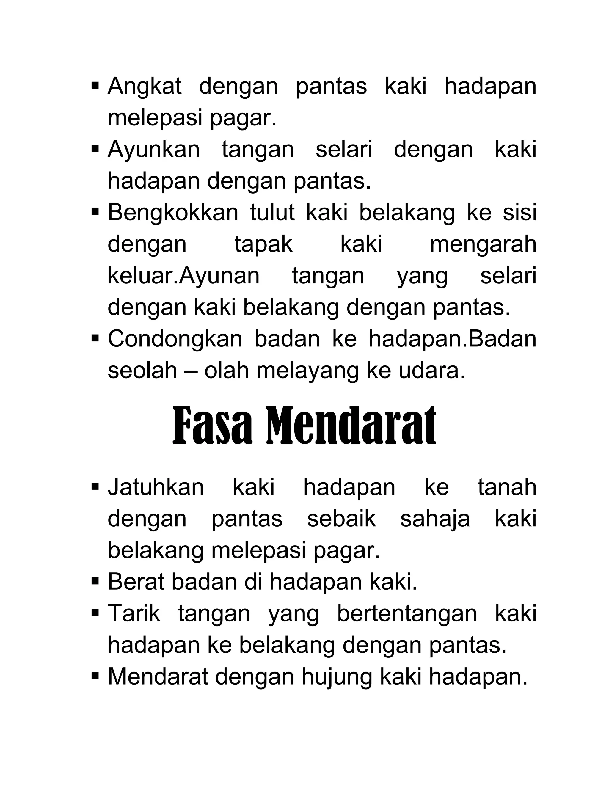 Lari berpagar f.4budi observe | DOCX